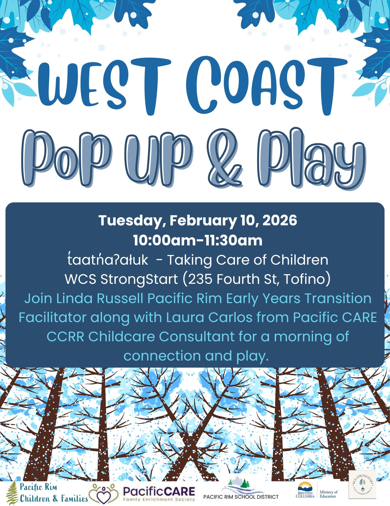 West Coast Pop-Up & Play