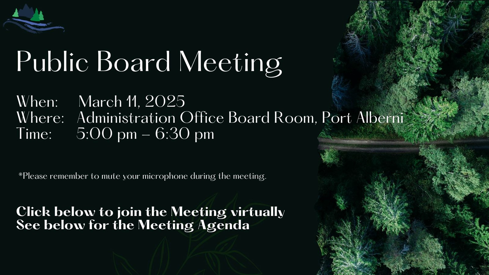 Public Board Meeting - March 2025