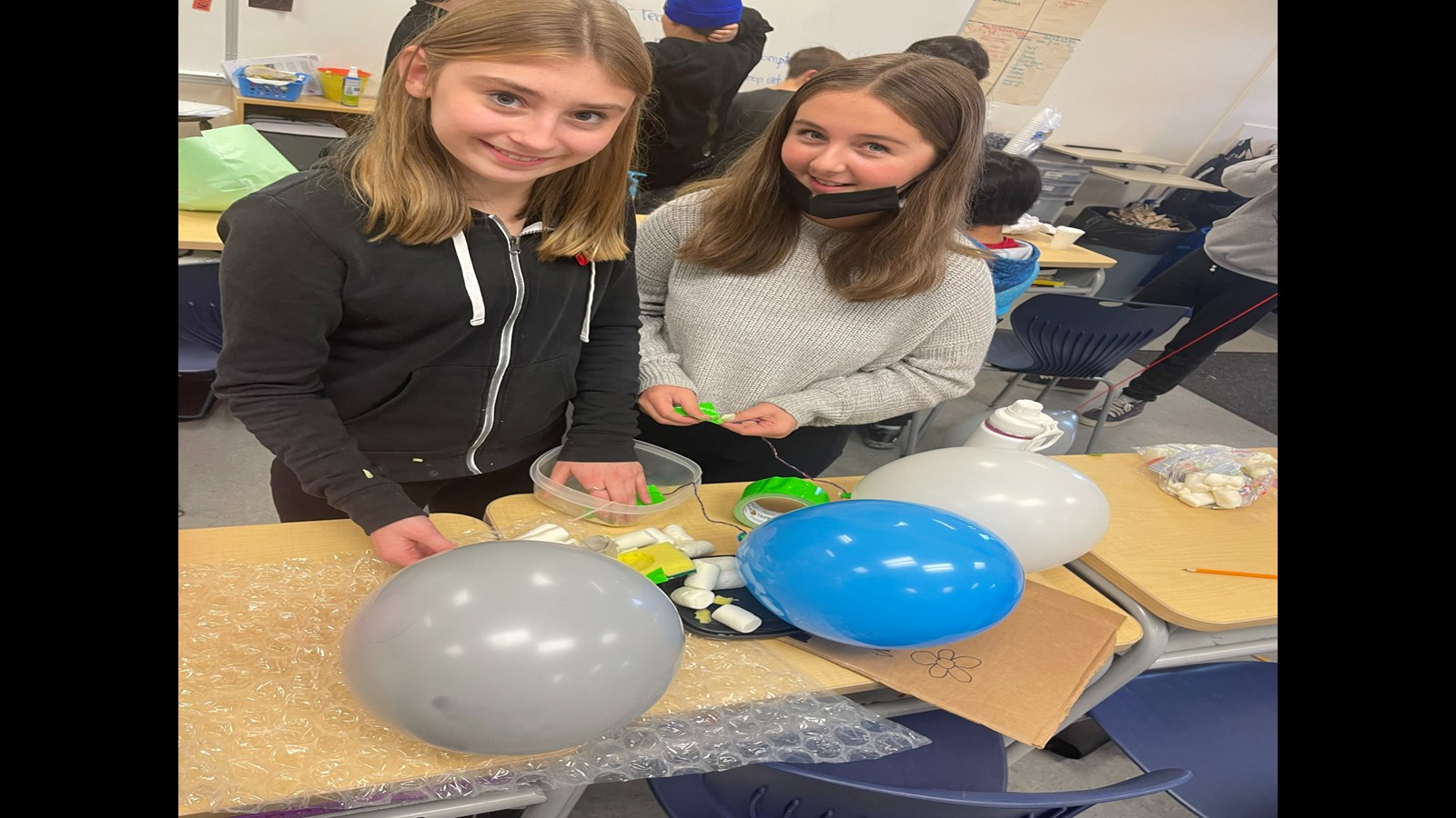 The Egg Drop - Grade 7 Stem project