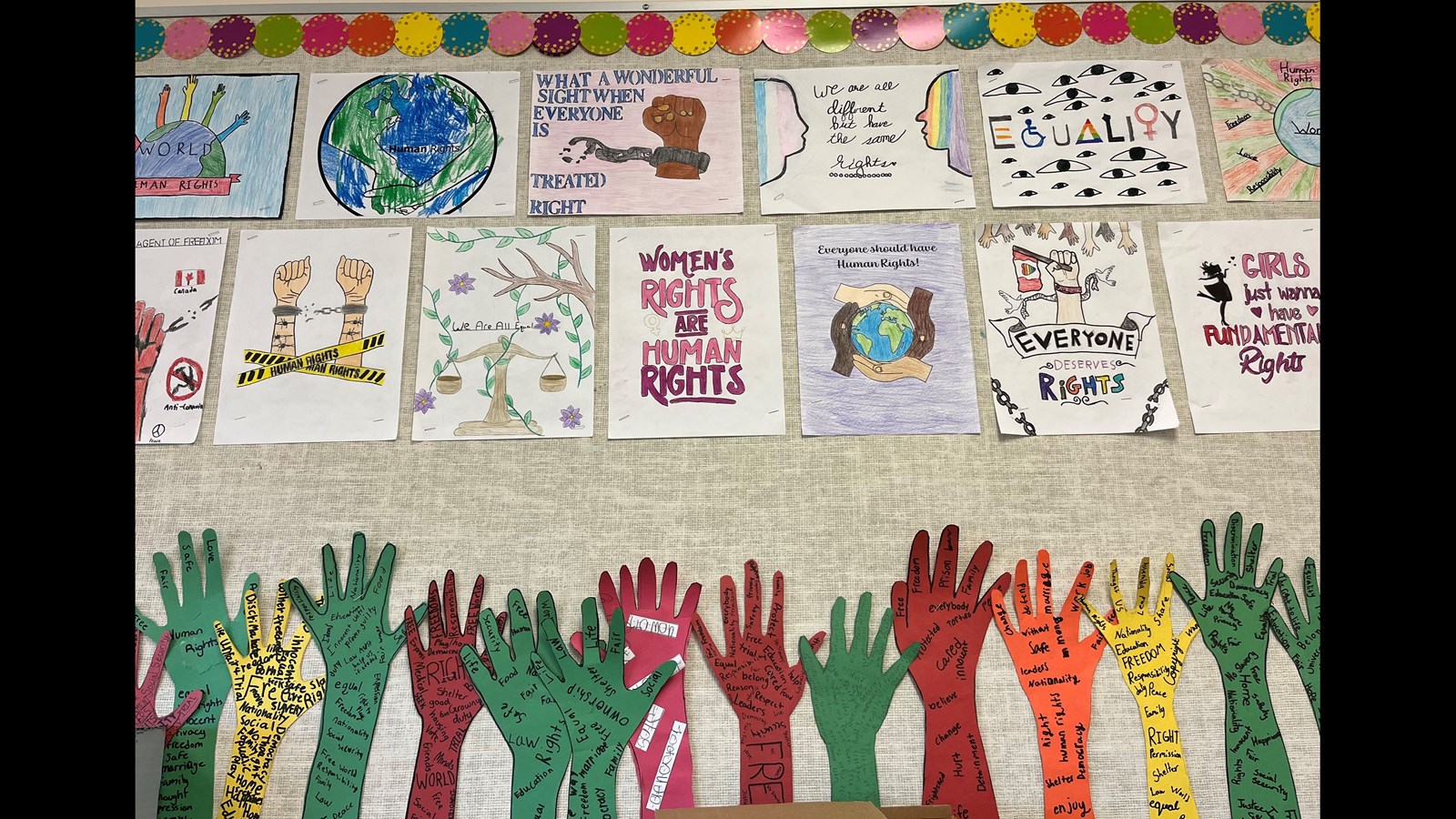 Grade 7 Human Rights Posters
