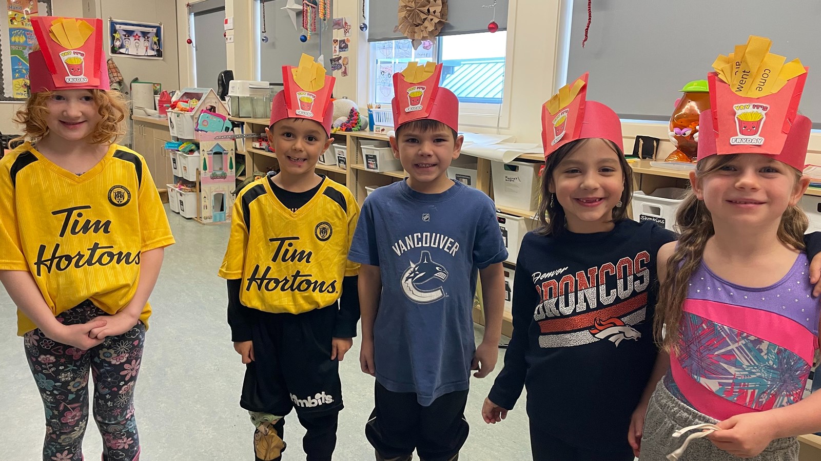 Grade 1's celebrated FRY-day!