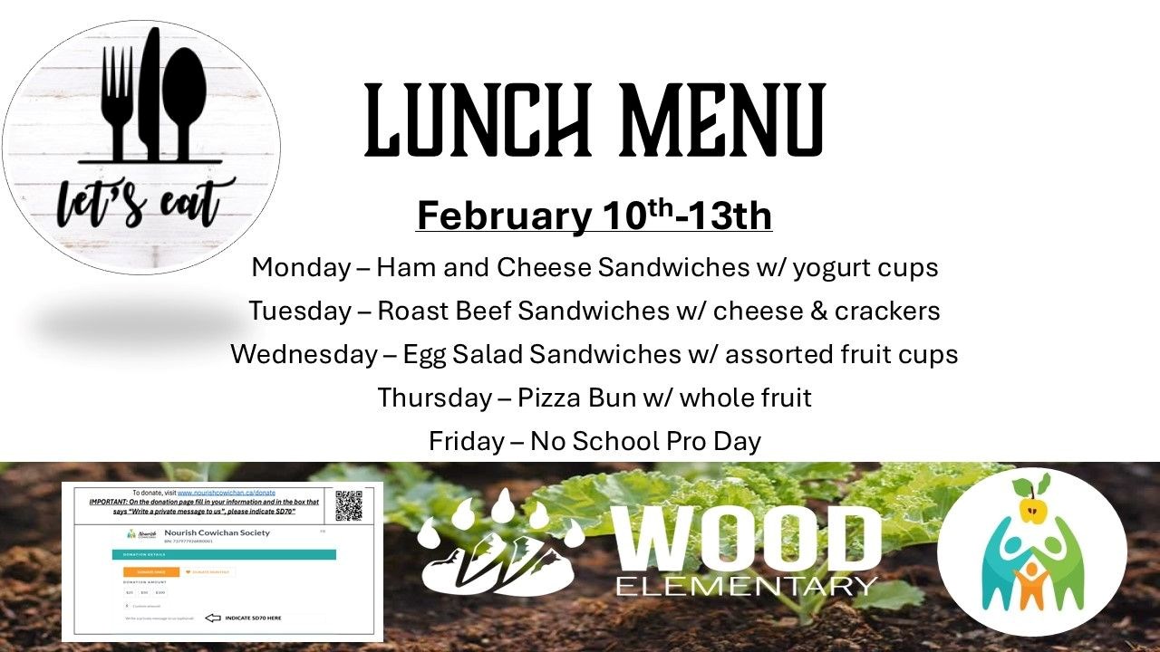 Lunch Program February 10th-13th