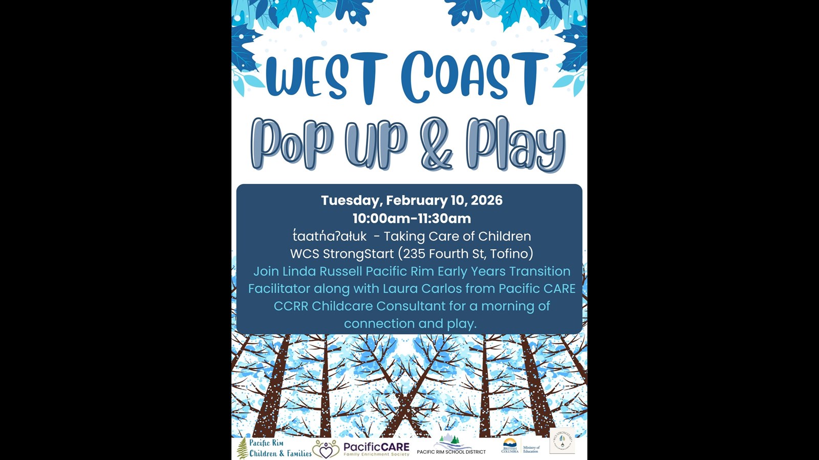 West Coast Pop-Up & Play